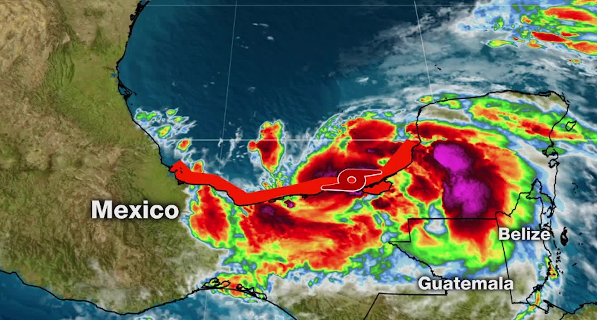 Amenazante Tormenta Tropical para el sur de Texas - Miami 305 Noticias